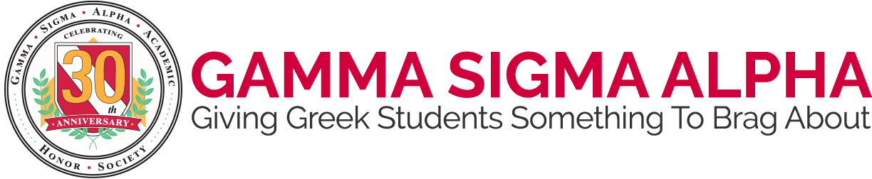 Gamma Sigma Alpha | National Academic Greek Honor Society